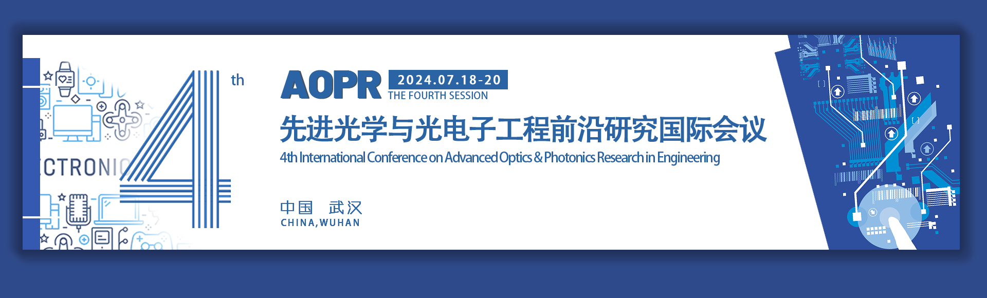 4th International Conference on Advanced Optics & Photonics Research in ...